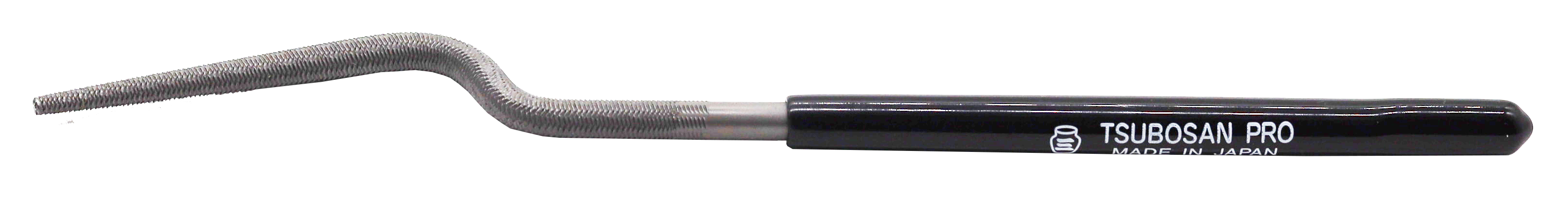 Profesionální pilník kulatý, ve tvaru kliky, jemná zrnitost, L=185mm ...